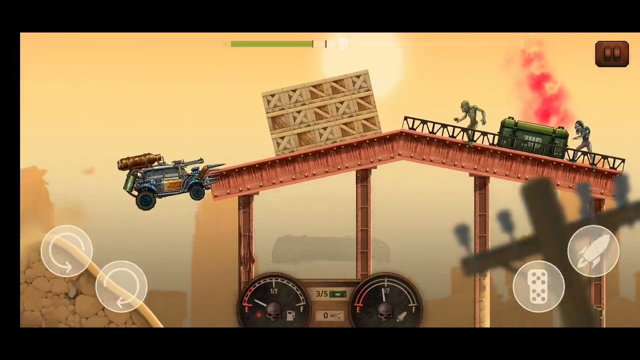 Zombie Hill Racing Gameplay (iOS, Android) – Speeding Through Zombies ...