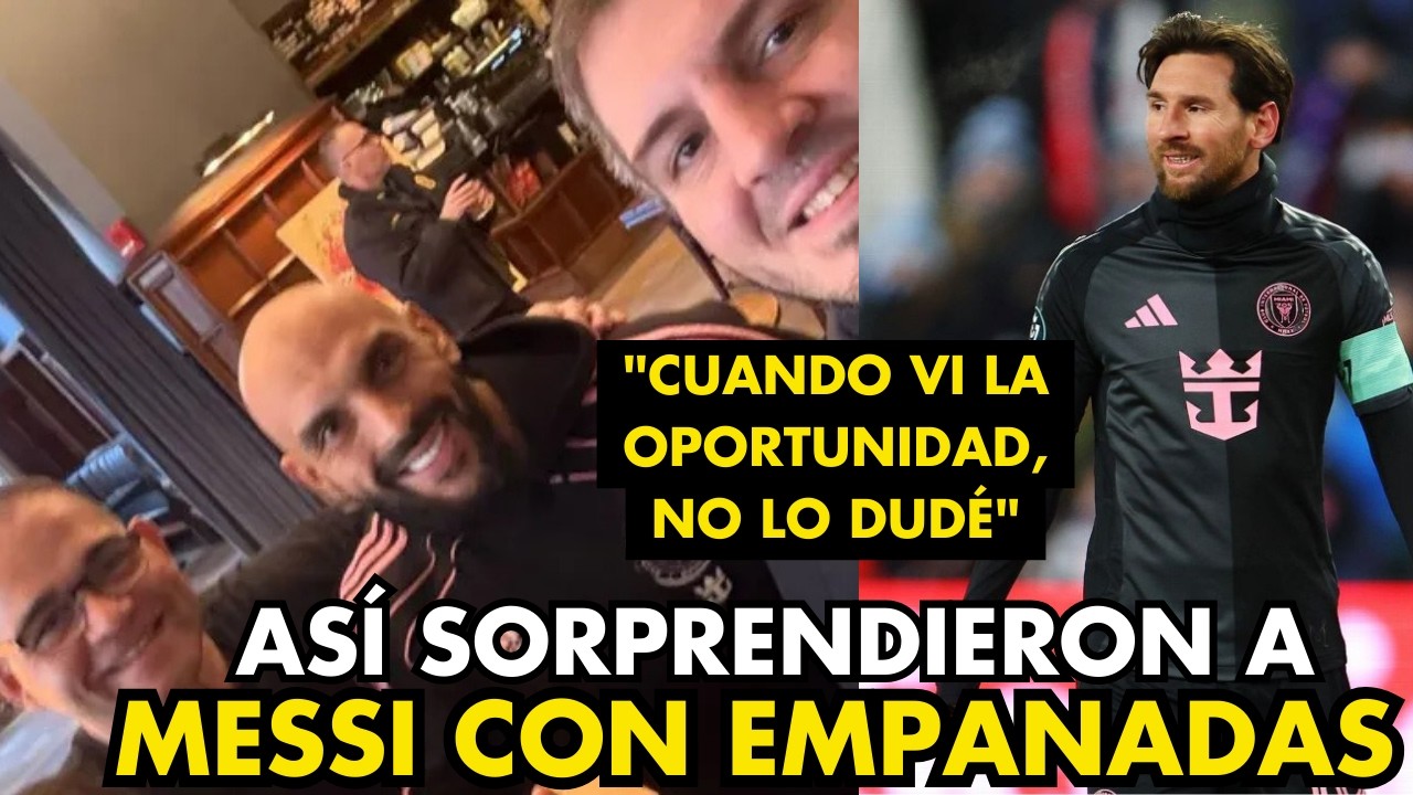 EL EMPRENDEDOR QUE HIZO QUE MESSI PROBARA SUS EMPANADAS - YouTube