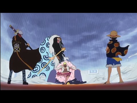 Luffy vs Doflamingo and bellamy AMV (stellar kart- criminals and kings) CGDS Remake