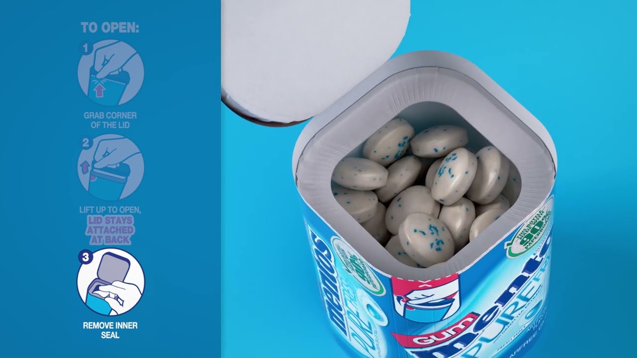 Mentos Gum Logo