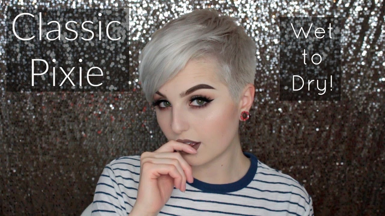 Classic Pixie | How I Style It - YouTube