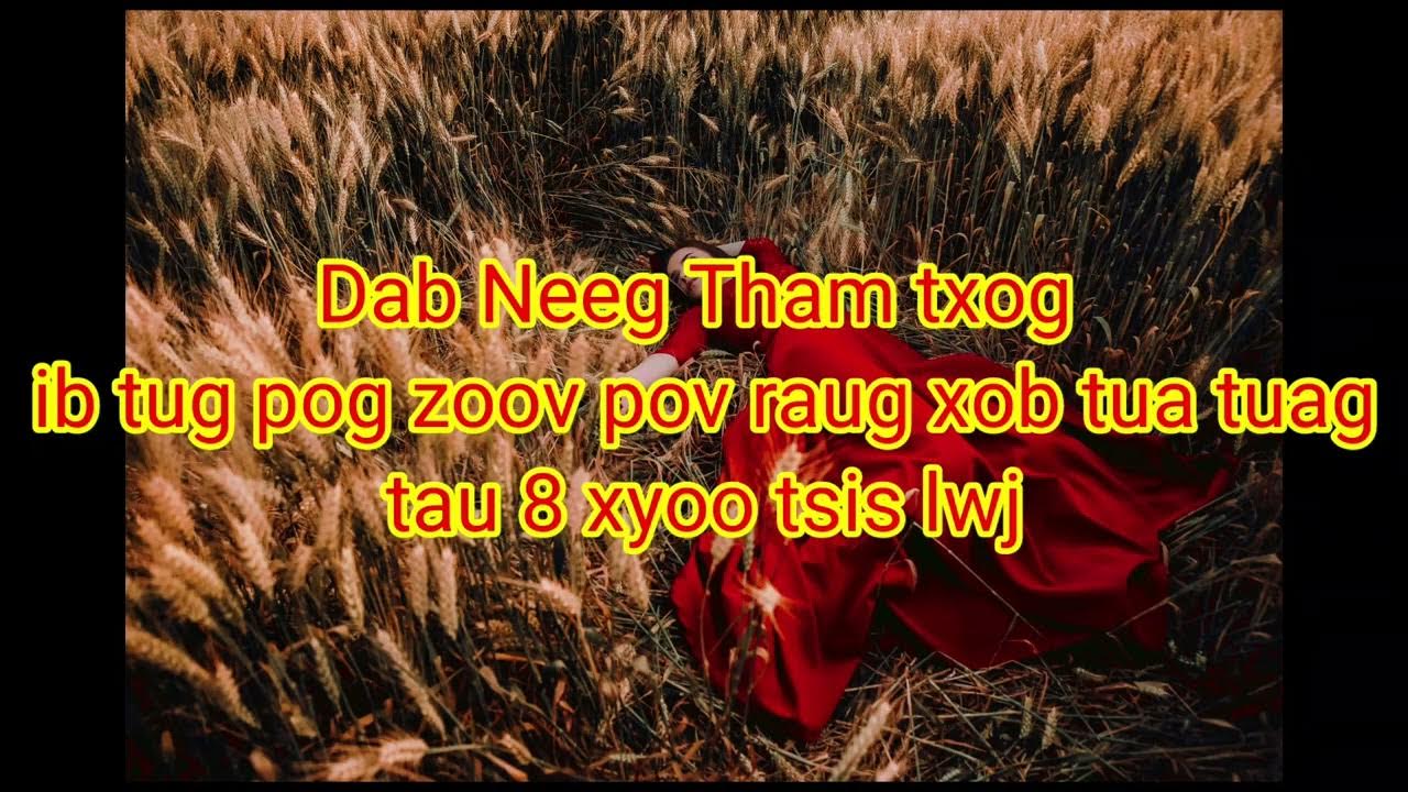 Dab Neeg pog zoov pov raug xob tua tuag tau 7-8 xyoo tsis lwj li . Neeb Thoj channel - YouTube