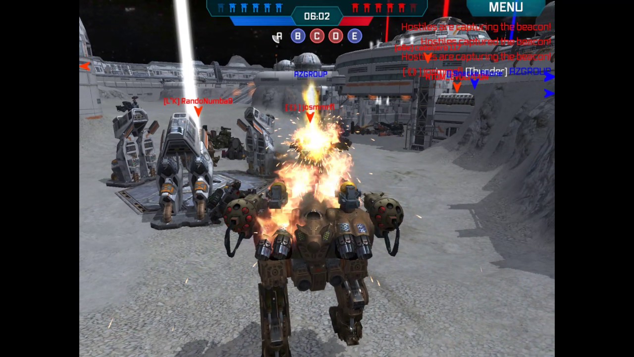 War robots - another great battle - YouTube