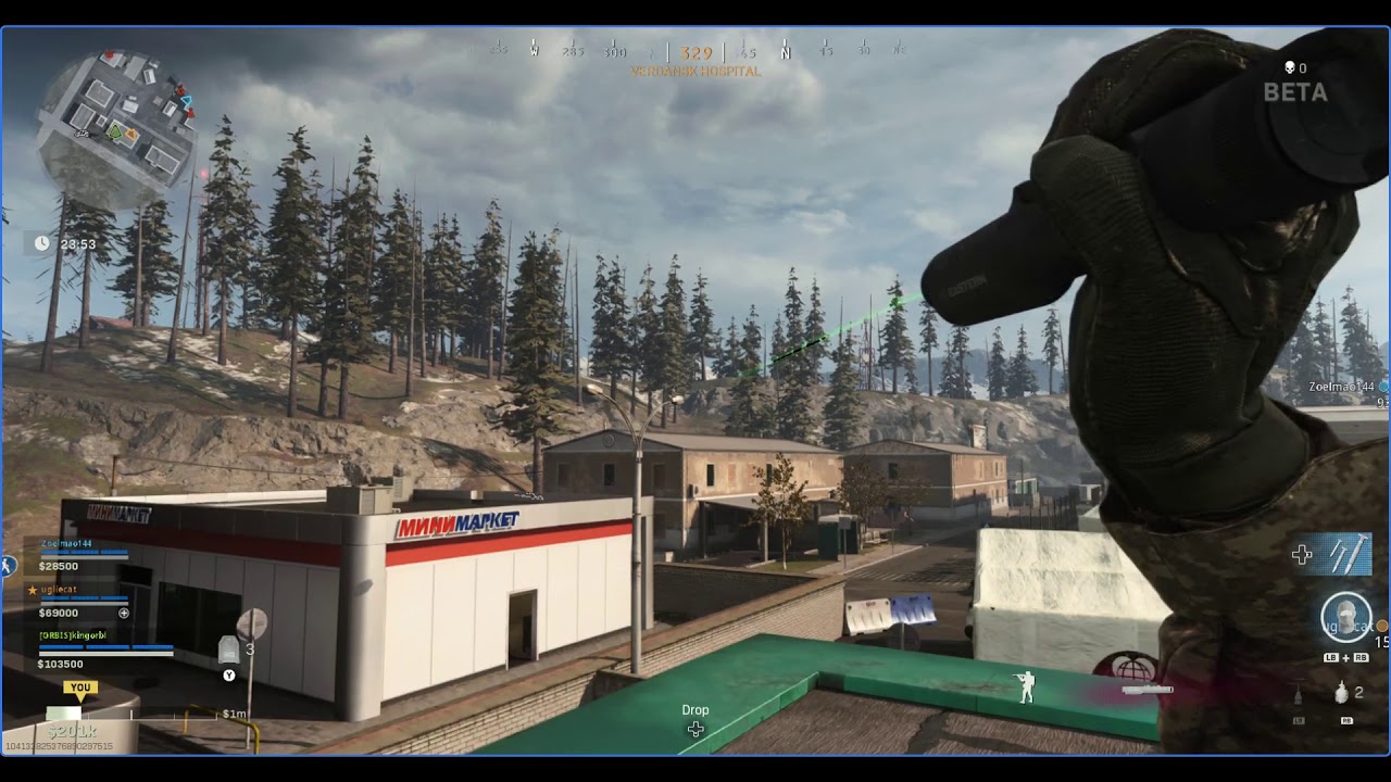 1st Game Stream - COD - YouTube