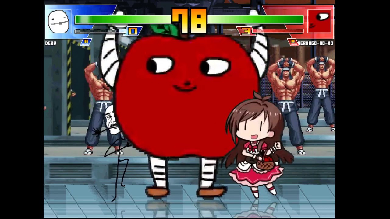Mugen Random Battles: Derp Vs Taberungo-no-ko - YouTube