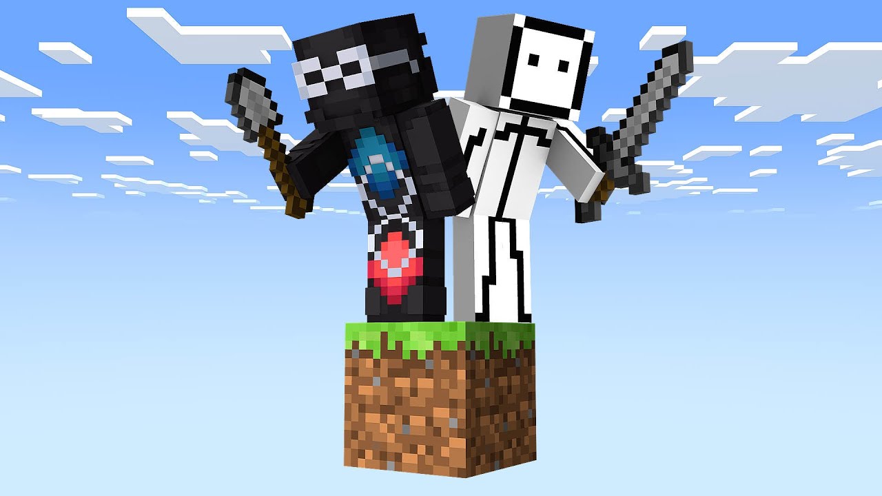 Minecraft Pero En un Bloque Con Xiaro - YouTube