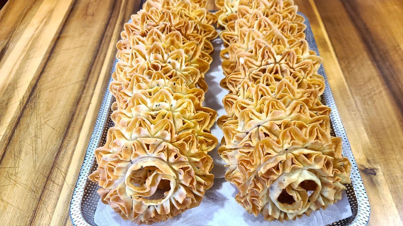 Lotus Blossom Cookies - YouTube