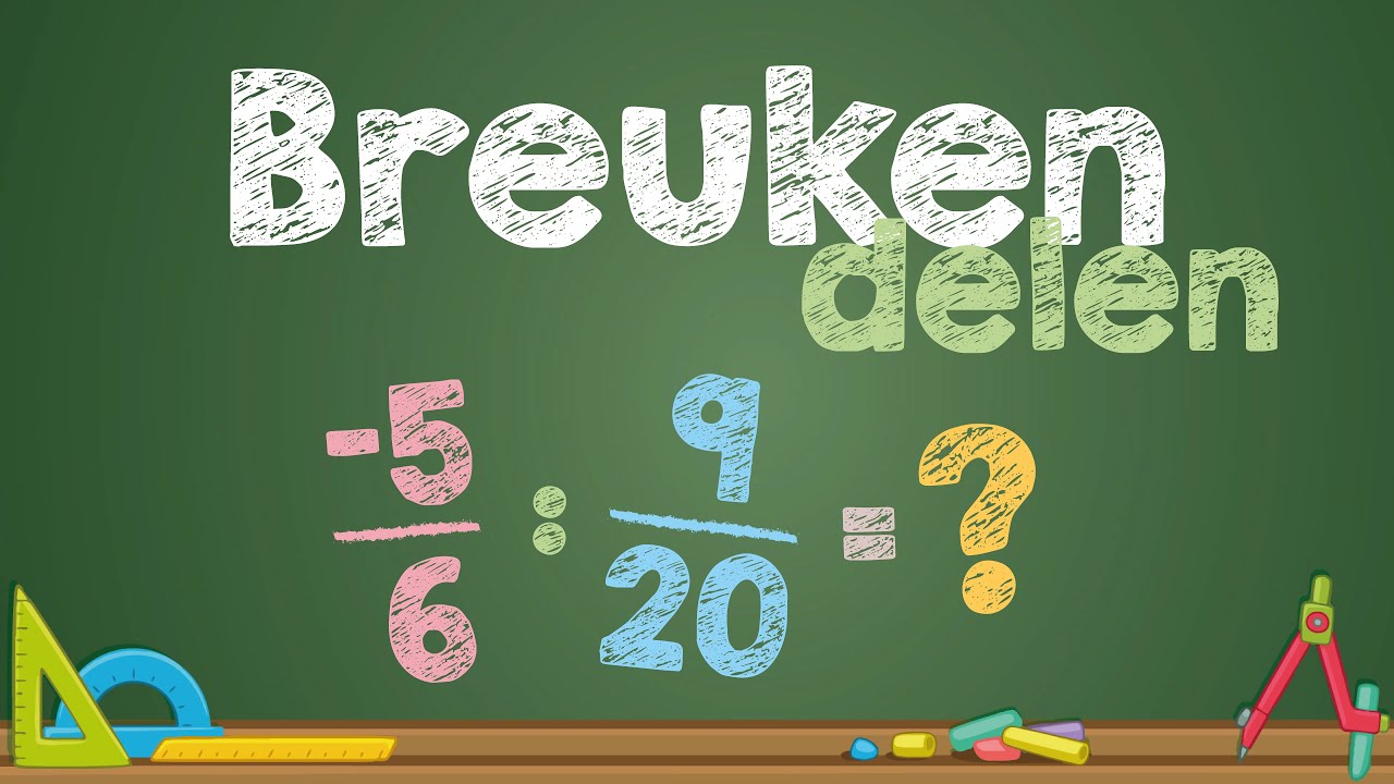 Breuken delen - (Wiskunde) - YouTube