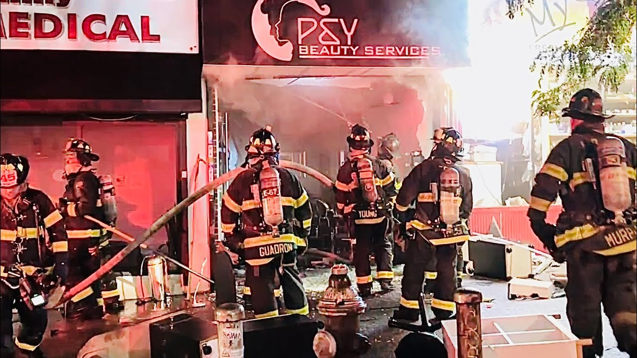 FDNY BOX 1795 ~ FDNY BATTLING 2ND ALARM FIRE IN A TAXPAYER ON ACADEMY ...