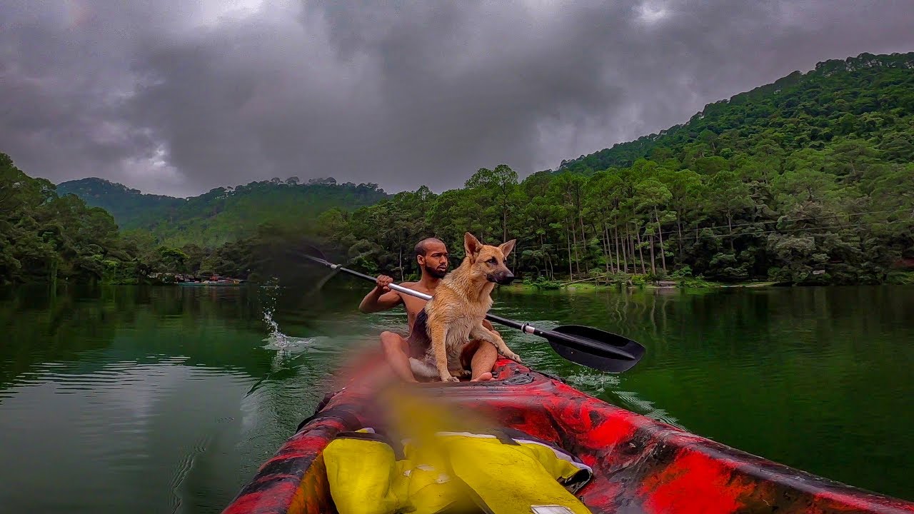 Kayaking with Hope at Sattal - YouTube