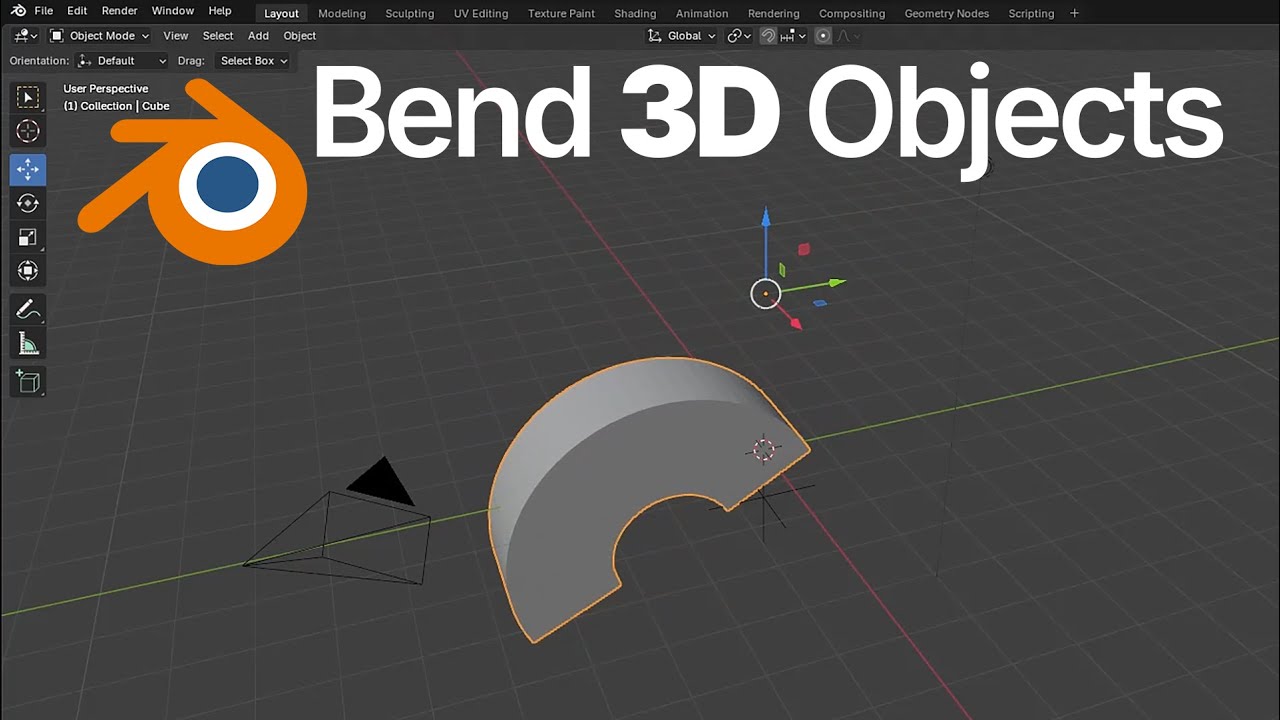 👍 COMPLETE: Blender Tutorial : Bend Objects in Blender with Simple ...