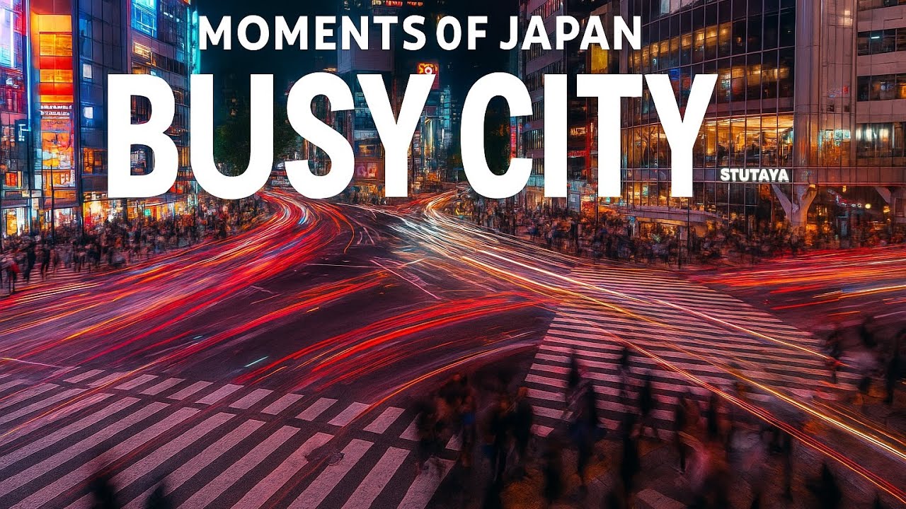 Moment of Japan Busy City - Japan in Harmony - YouTube
