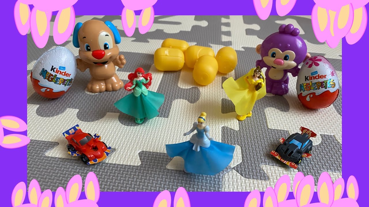 Showing 5 Applaydu Kinder Surprise Figures with QR Code - Disney ...