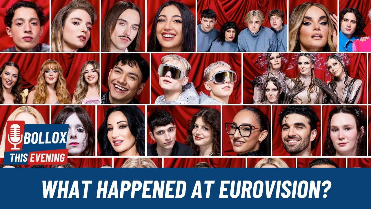 What happened at Eurovision Saturday? | Bollox | May 19, 2025 - YouTube