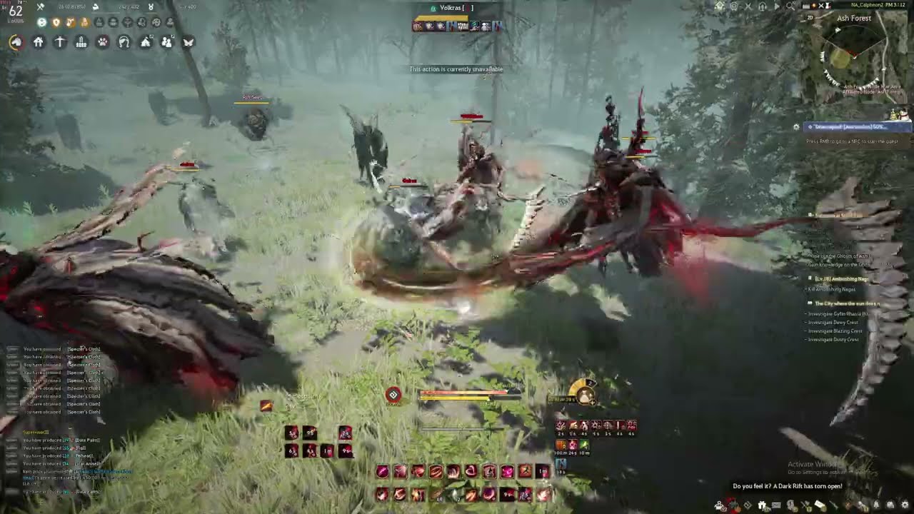 BDO Ash Forest Grind Lahn Awakening - YouTube