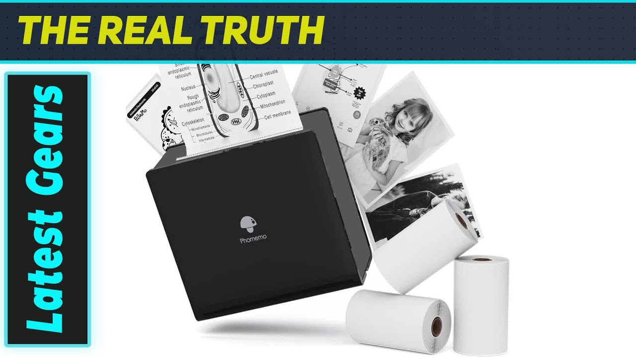 MemoQueen M02: Best Mini Sticker Printer? A Quick Look - YouTube