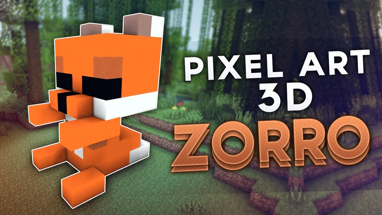 Cómo construir un ZORRO gigante en MINECRAFT - YouTube