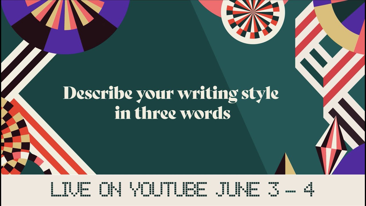 Young Creators Unit Interviews: Describe Your Writing in Three Words ...