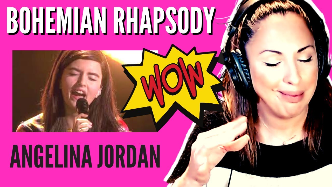 ️ Vocal Coach Angelina Jordan Reaction Bohemian Rhapsody