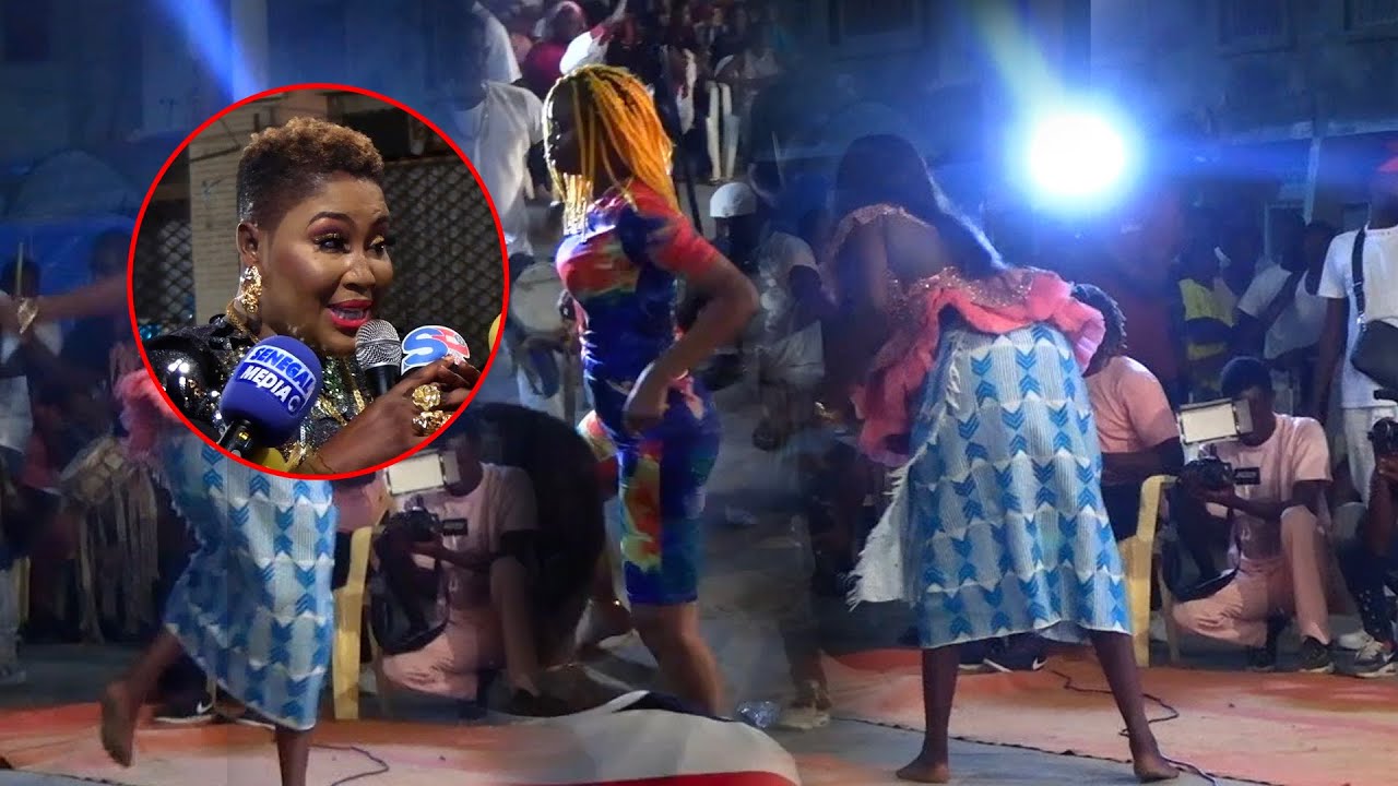 regardez le Sabar de Ndeye made animatrice à la DTV à Yoff - YouTube