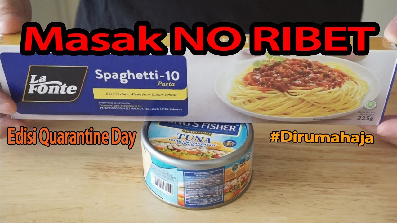 HARUS COBAIN PASTA CAMPUR TUNA DIJAMIN KETAGIHAN ! - YouTube
