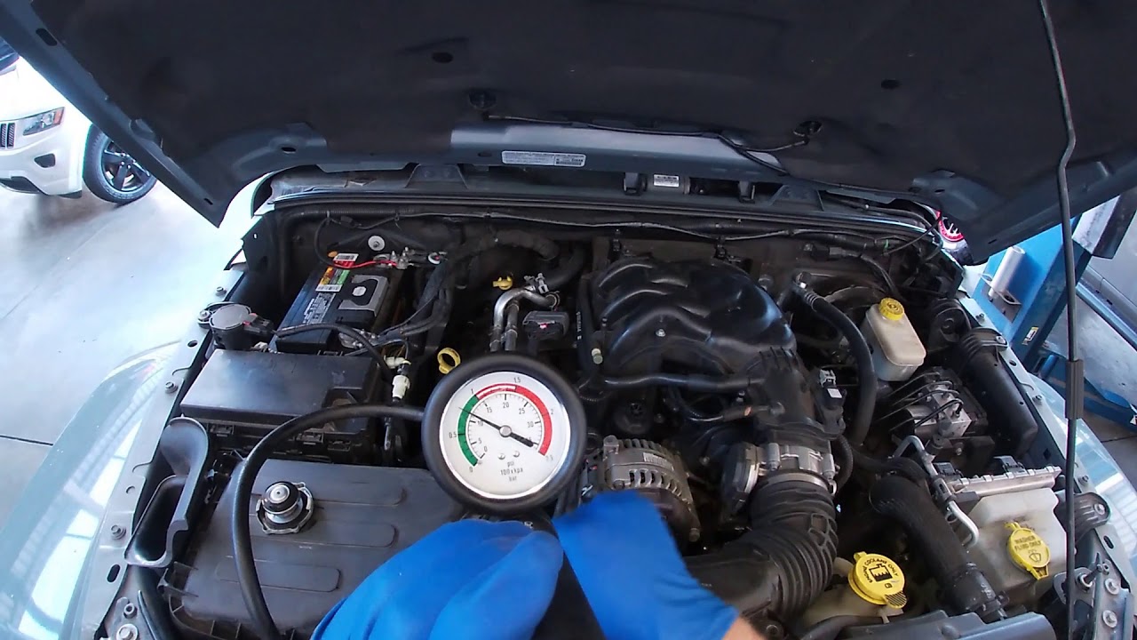 Coolant Pressure Test - YouTube