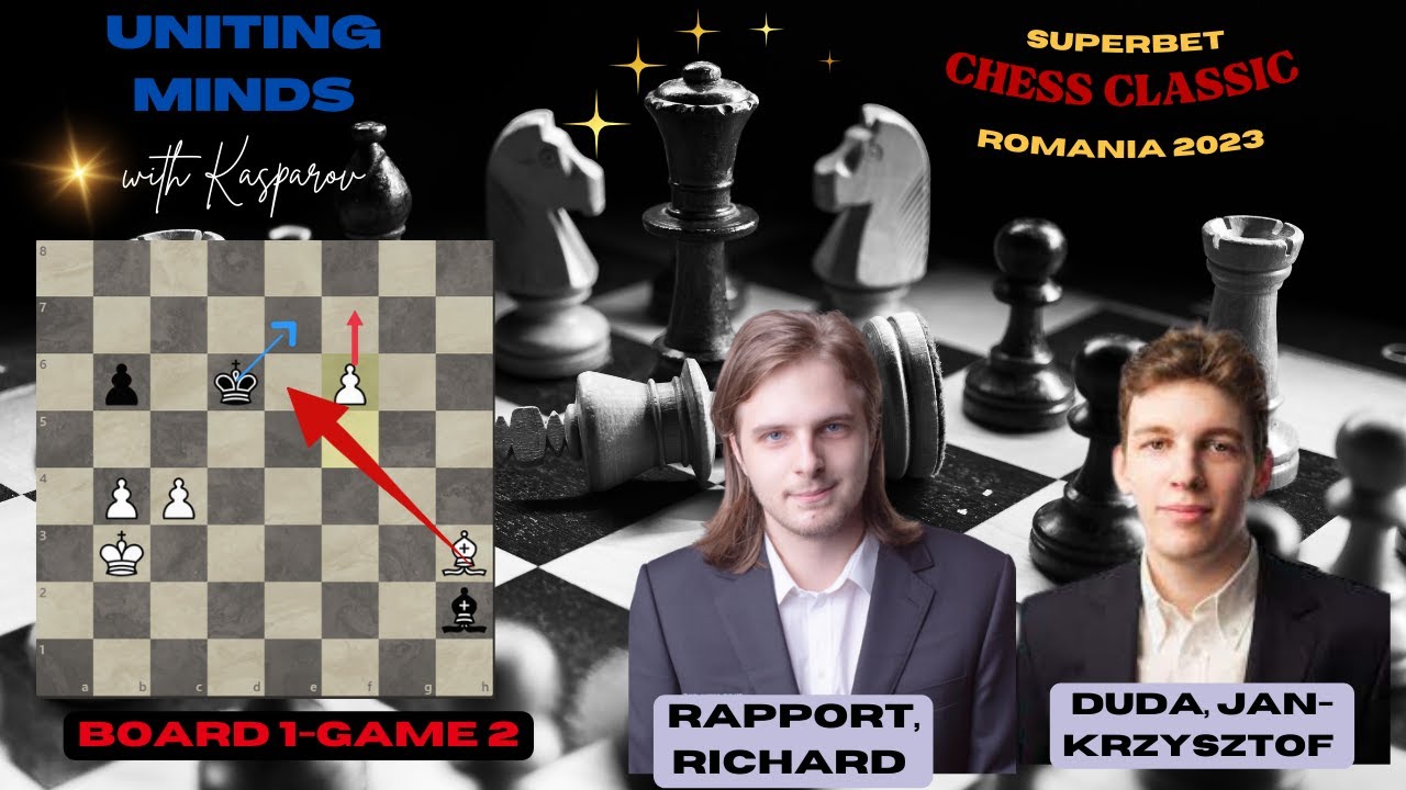POWERFUL PAWN|| Rapport, Richard vs Duda, Jan-Krzysztof || Superbet ...