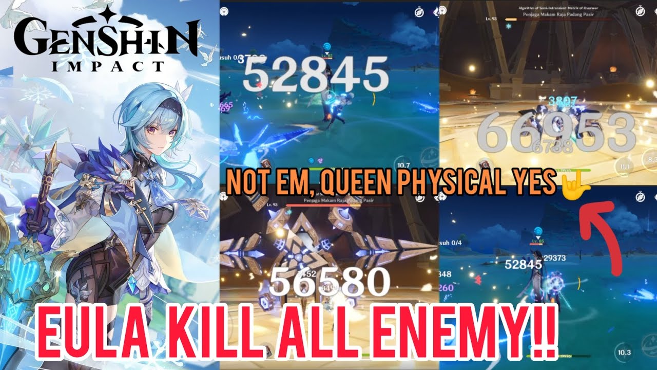 EULA RERUN? EULA KILL ALL ENEMY, Not EM but PHYSICAL Yes! - YouTube