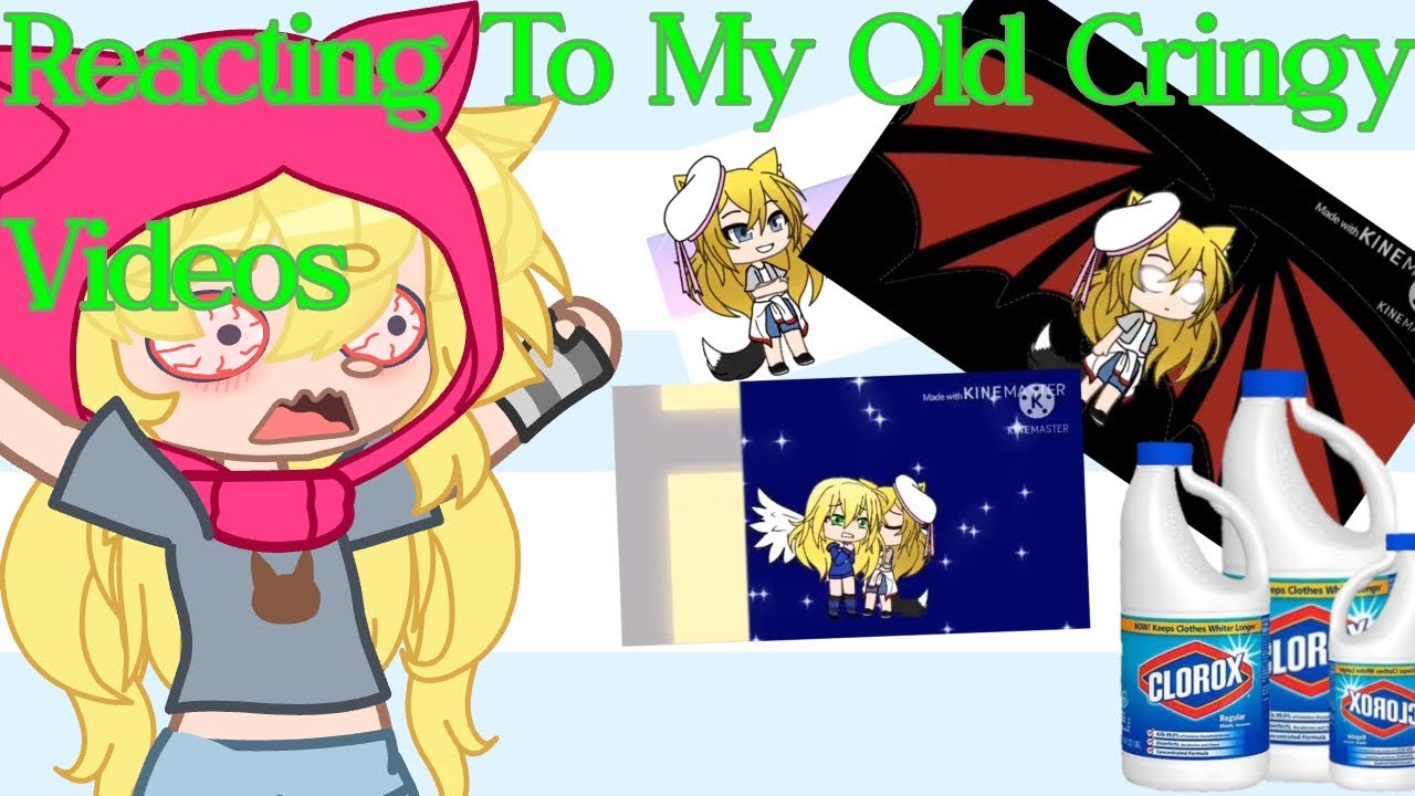 Reacting To My Old Cringy Videos! [Voiced] - YouTube