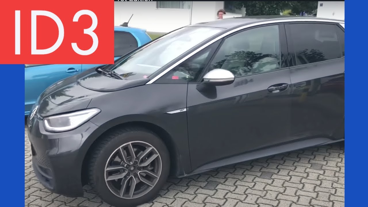 VW ID3 an der Ladesäule erwischt! 1st Edition - YouTube