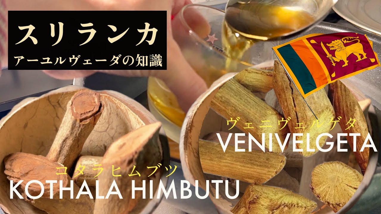 Sri Lanka Ayurveda：Kothala himbutuコタラヒムブツとVenivelgetaヴェニヴェルゲタ drink ...