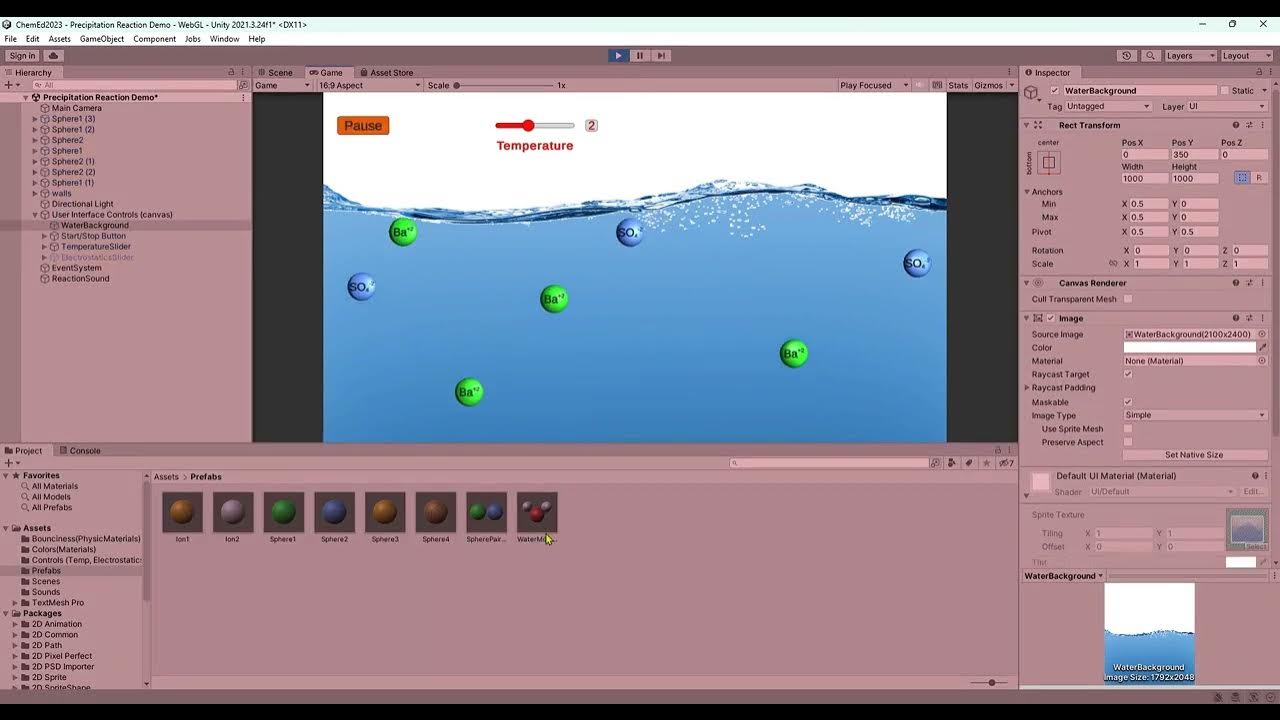 Chemistry with Unity: Video #1 -- Examples of Simulations You Can Make with Unity - YouTube