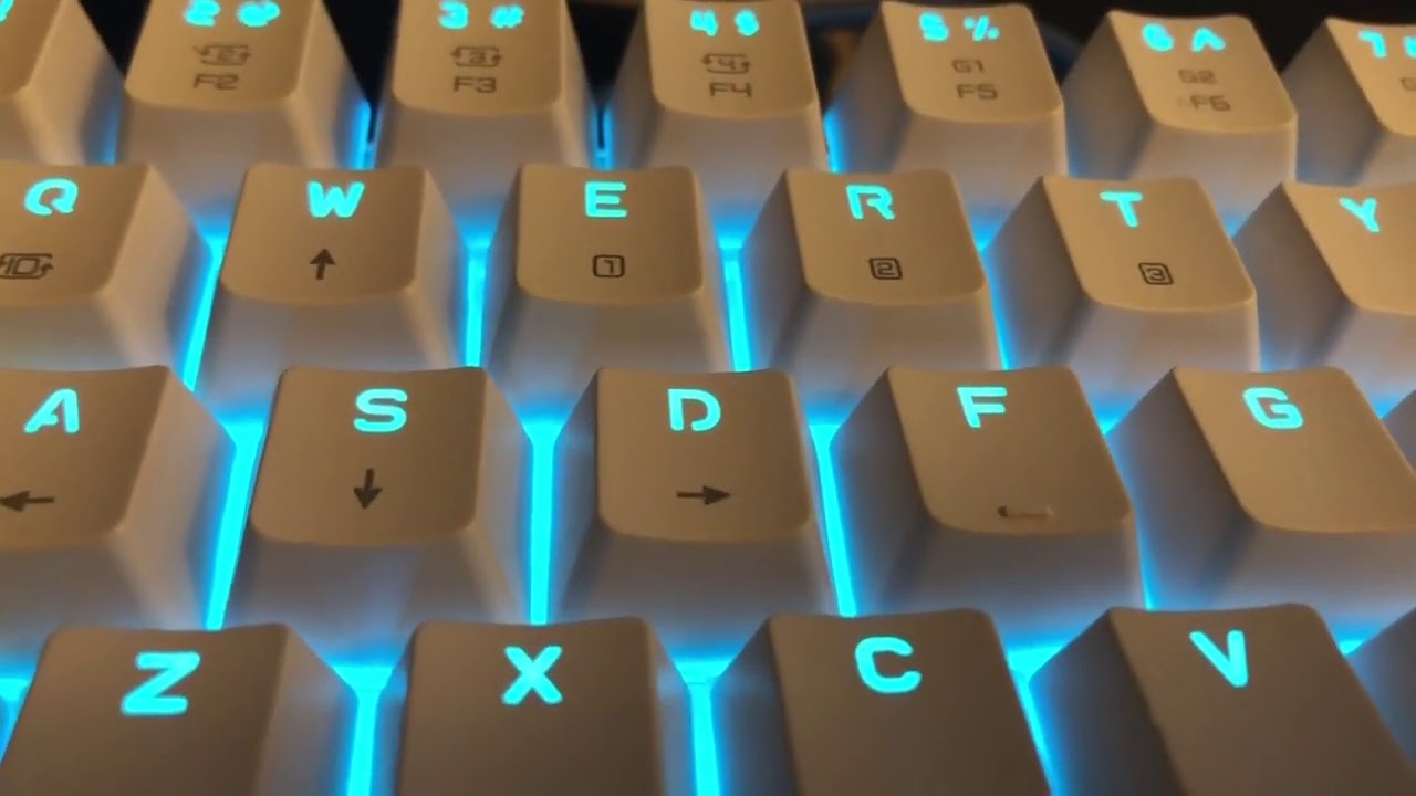 How To pair A CK62 Gaming Keyboard To Your Pc Wired - YouTube