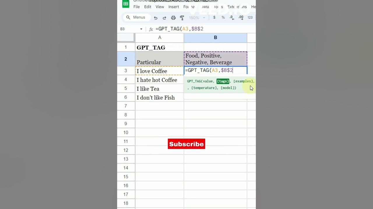 GPT TAG #shorts #shortvideo #excel #exceltutorial #ytshorts #trending - YouTube