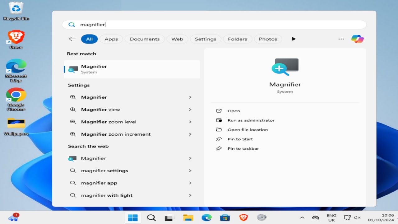 How To Disable The Magnifier in Windows - YouTube