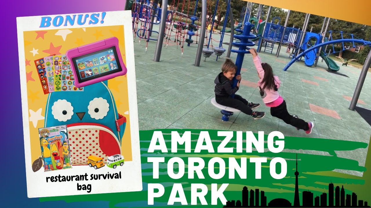 Kids Fun at one of the BEST Playgrounds in Toronto - BONUS: Restaurant ...