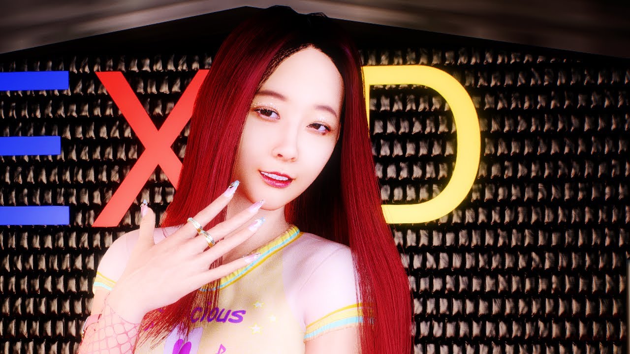 [vam mmd] EXID "'위아래' (UP&DOWN)" [4k] Alien planet invasion? - YouTube
