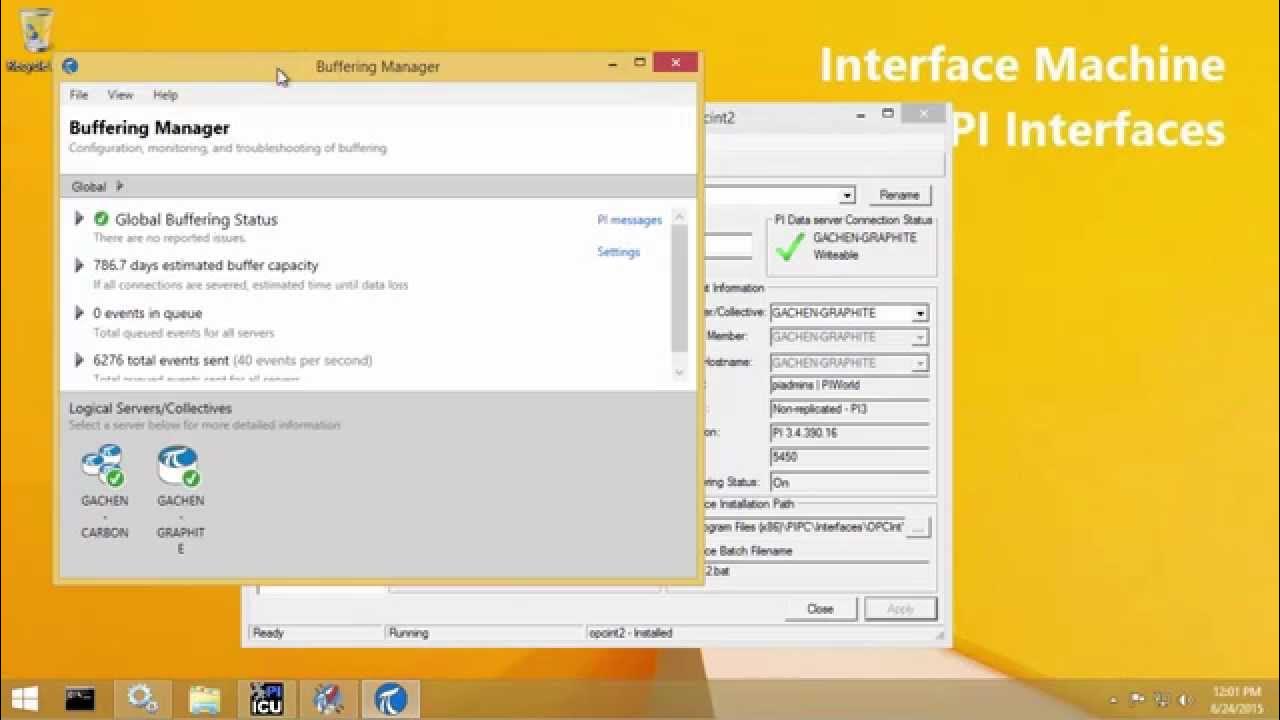 OSIsoft: Configure Buffering for PI Interfaces [PI Buffer Subsystem v4.3.0.32] - YouTube