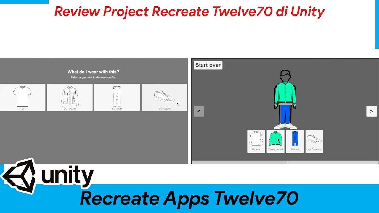 Review Project Recreate Twelve70 di Unity - YouTube