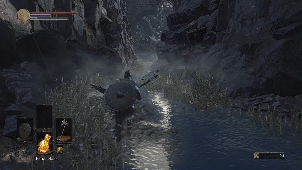 First Tough Enemy DS3 - YouTube