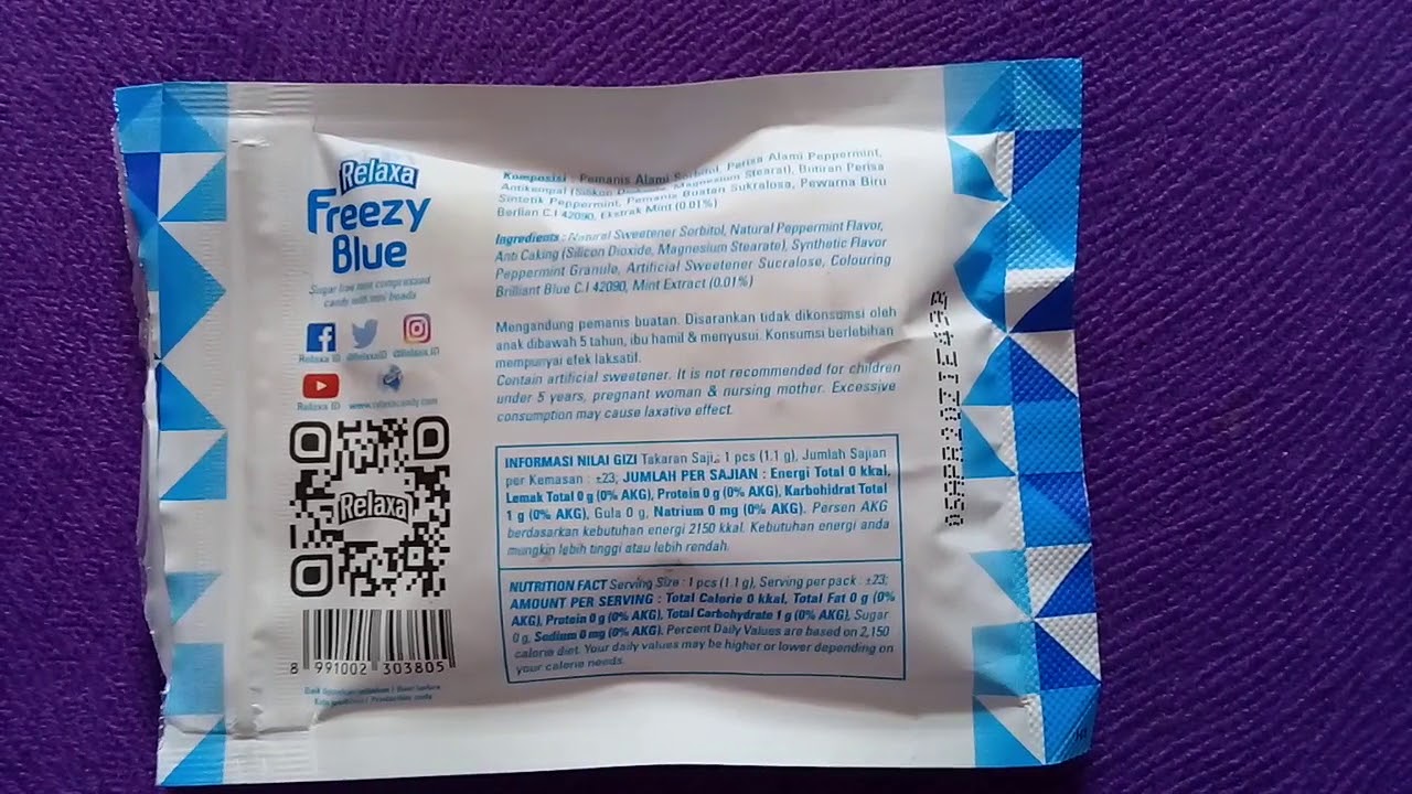 Relaxa freezy blue - YouTube