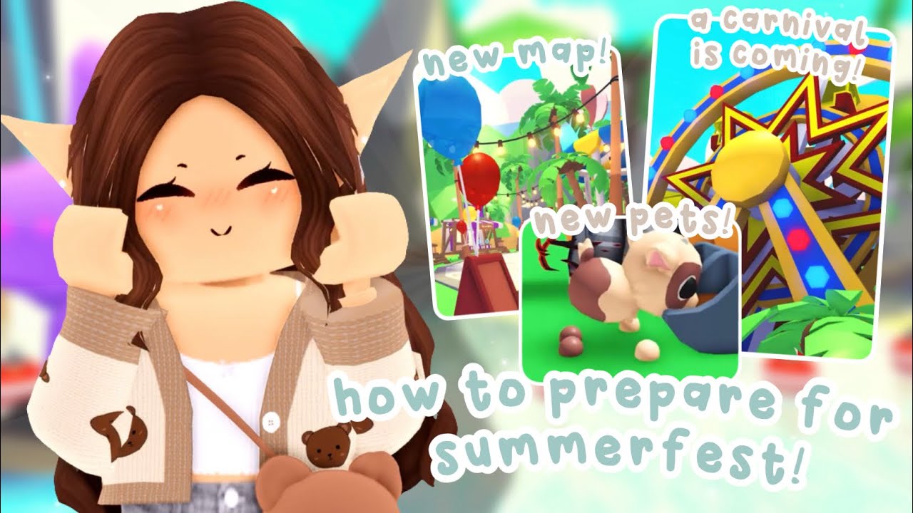 How To PREPARE For The SUMMERFEST UPDATE In Adopt Me! ☀️ | Tips ...