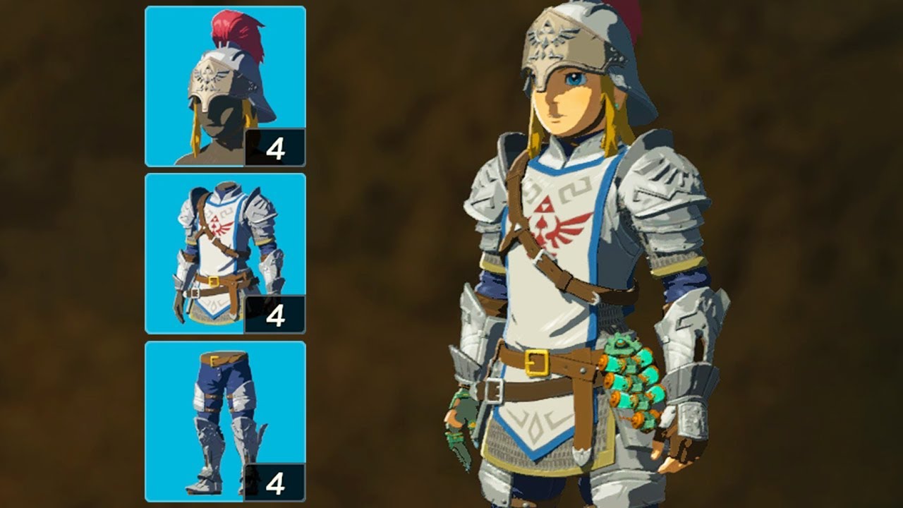 Zelda: Tears of the Kingdom - Soldier Armor Set Location - YouTube