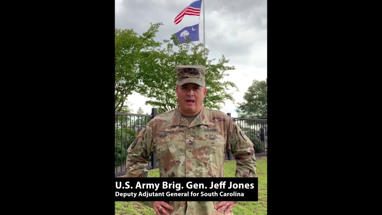 Brig. Gen. Jeff Jones, deputy adjutant general for South Carolina ...