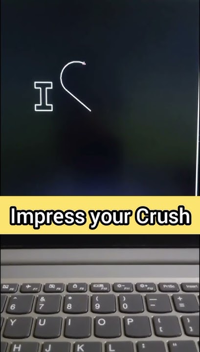 Impress your CRUSH💖using Python | I Love You using Python | Propose to your CRUSH | #shorts # ...