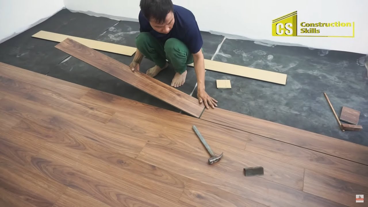 Awesome| Construction Bedroom Floor With Wood & How To Building Wooden ...