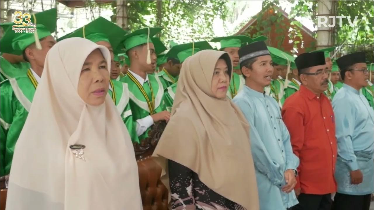 Syukuran Angkatan XIX dan Wisuda Tahfizh Angkatan V SMP Islam Raudhatul Jannah Payakumbuh - YouTube