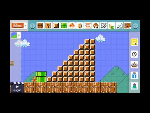 Creating a Level in Super Mario Maker Creative World - YouTube