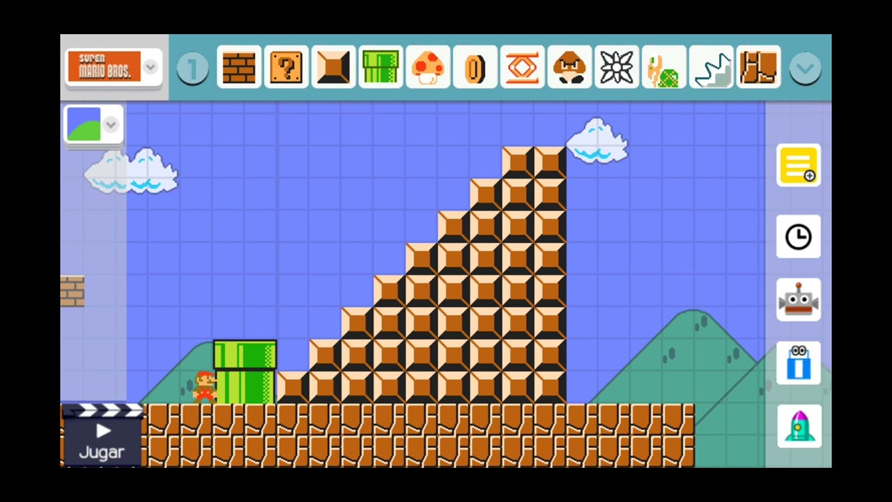 Here's how to recreate World 1-1 from Super Mario Bros. in Super Mario ...