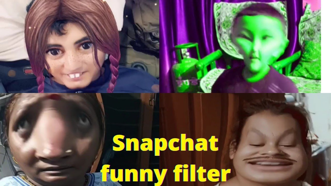 Snapchat funny filter challenge guys 😂😂😁 - YouTube